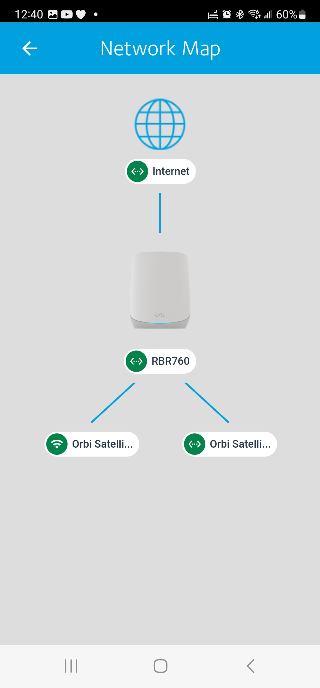 Solved Network Map On Orbi App Not Showing Netgear Communities
