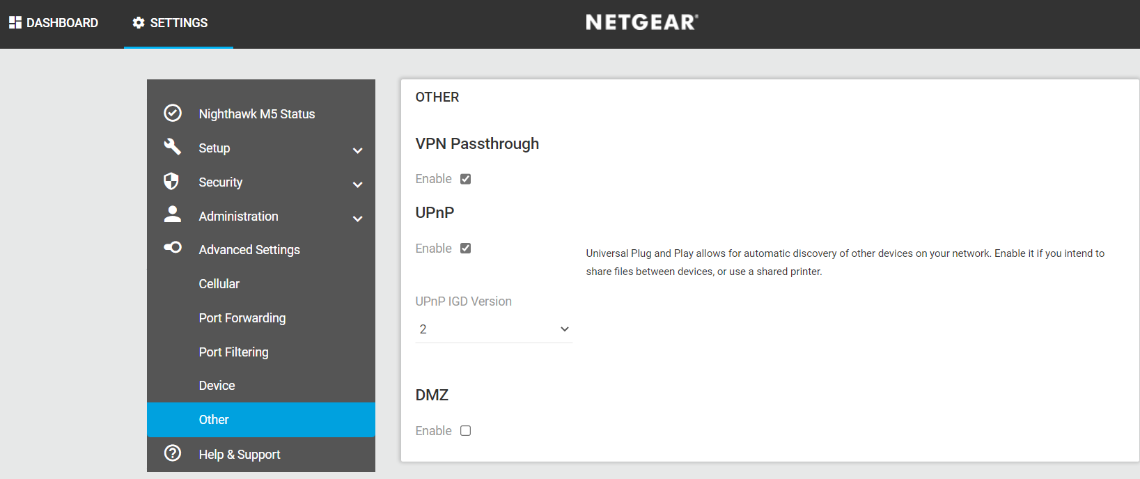 VPN setup for Nighthawk M5 MR5200 | NETGEAR Communities