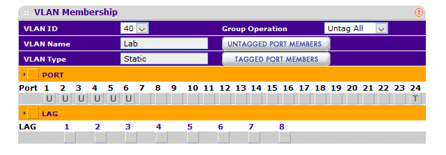 GS724Tv3 VLan tagging issues | NETGEAR Communities