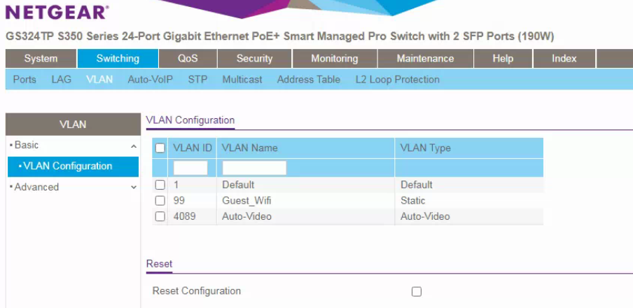 GS324TP - VLAN setup for Guest WiFi | NETGEAR Communities