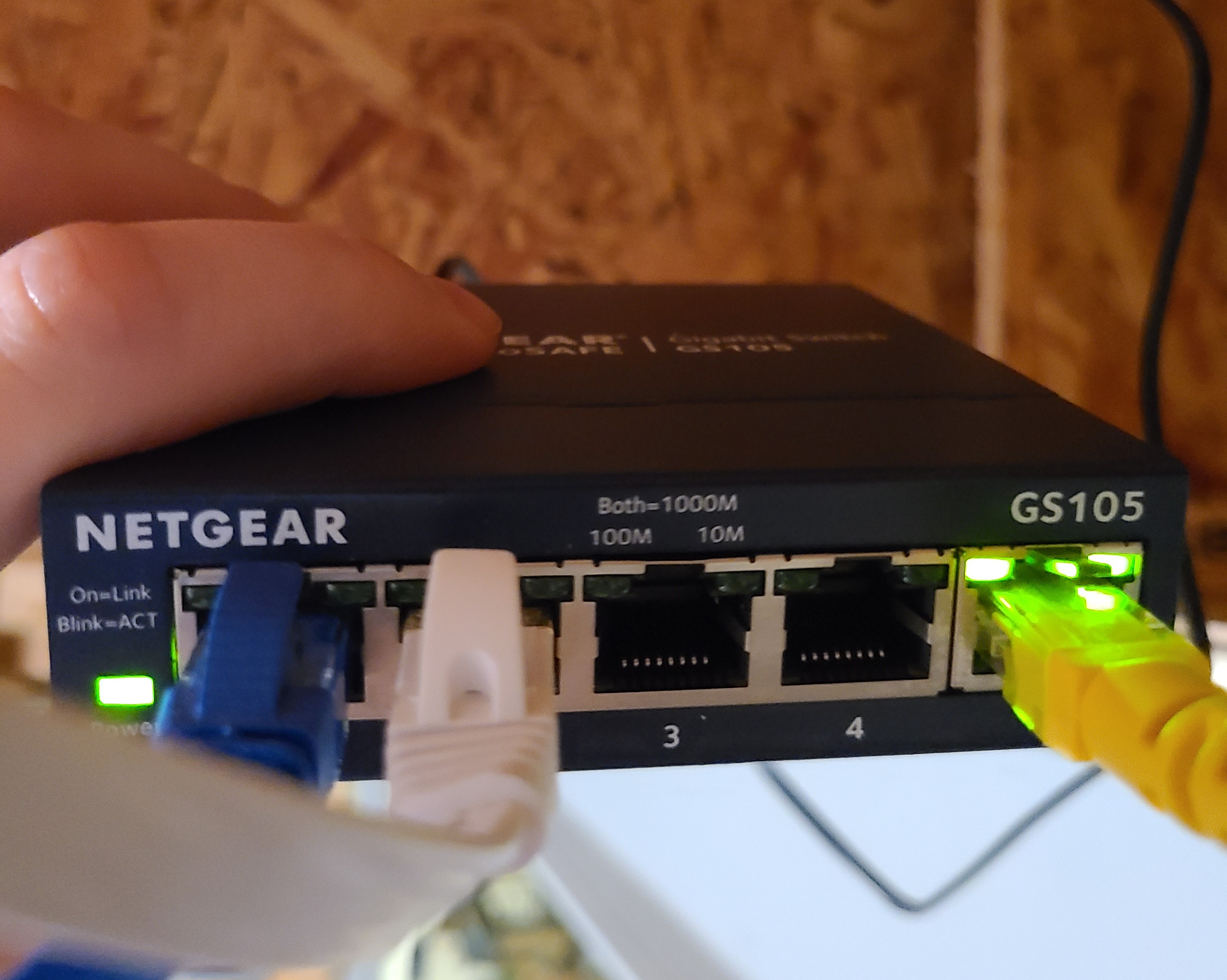 Cannot Connect GS105 Switch | NETGEAR Communities