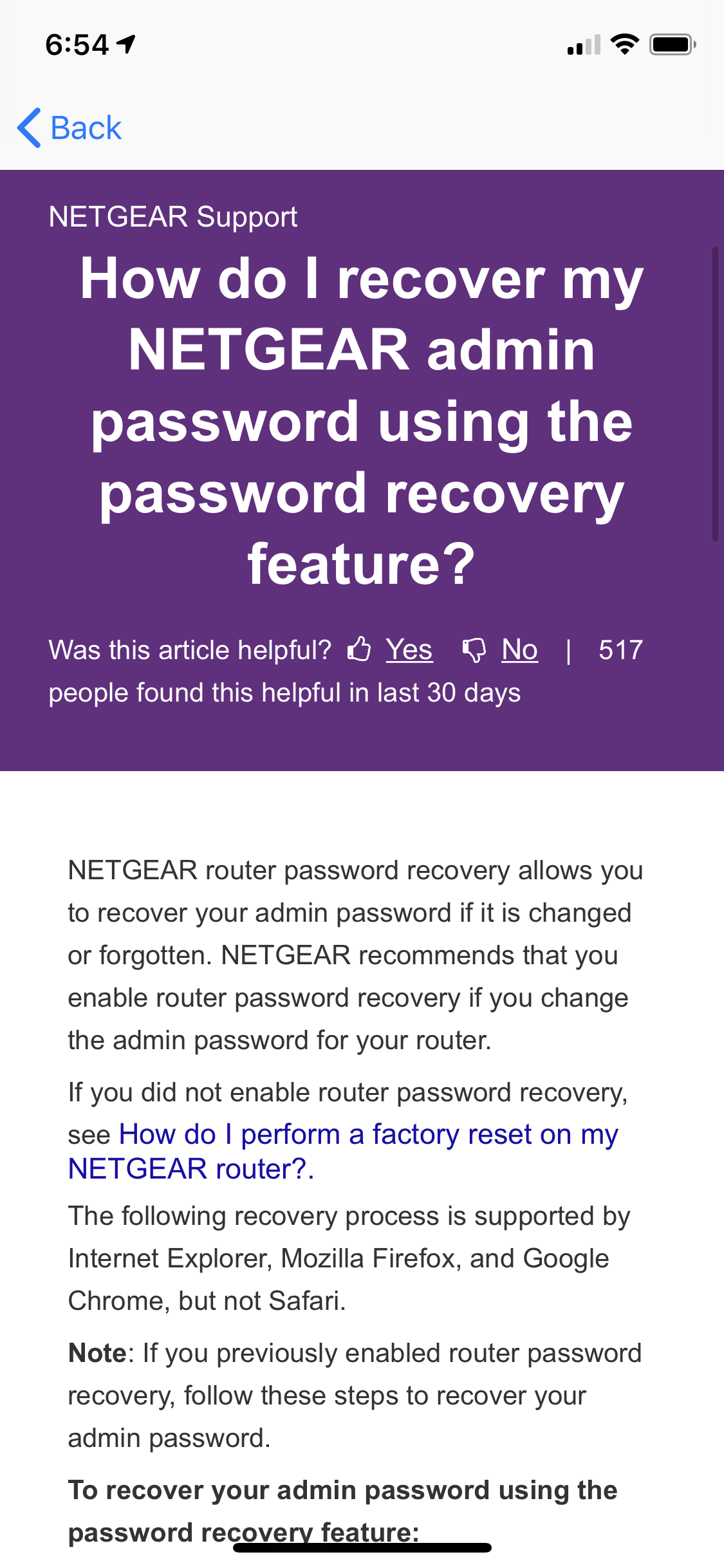 Admin password | NETGEAR Communities