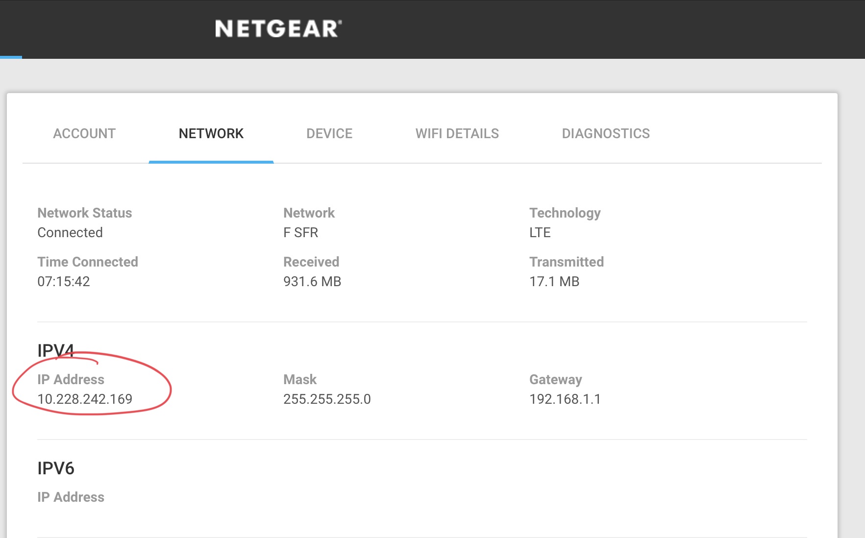 Nighthawk M2 - What is this IP Address? | NETGEAR Communities