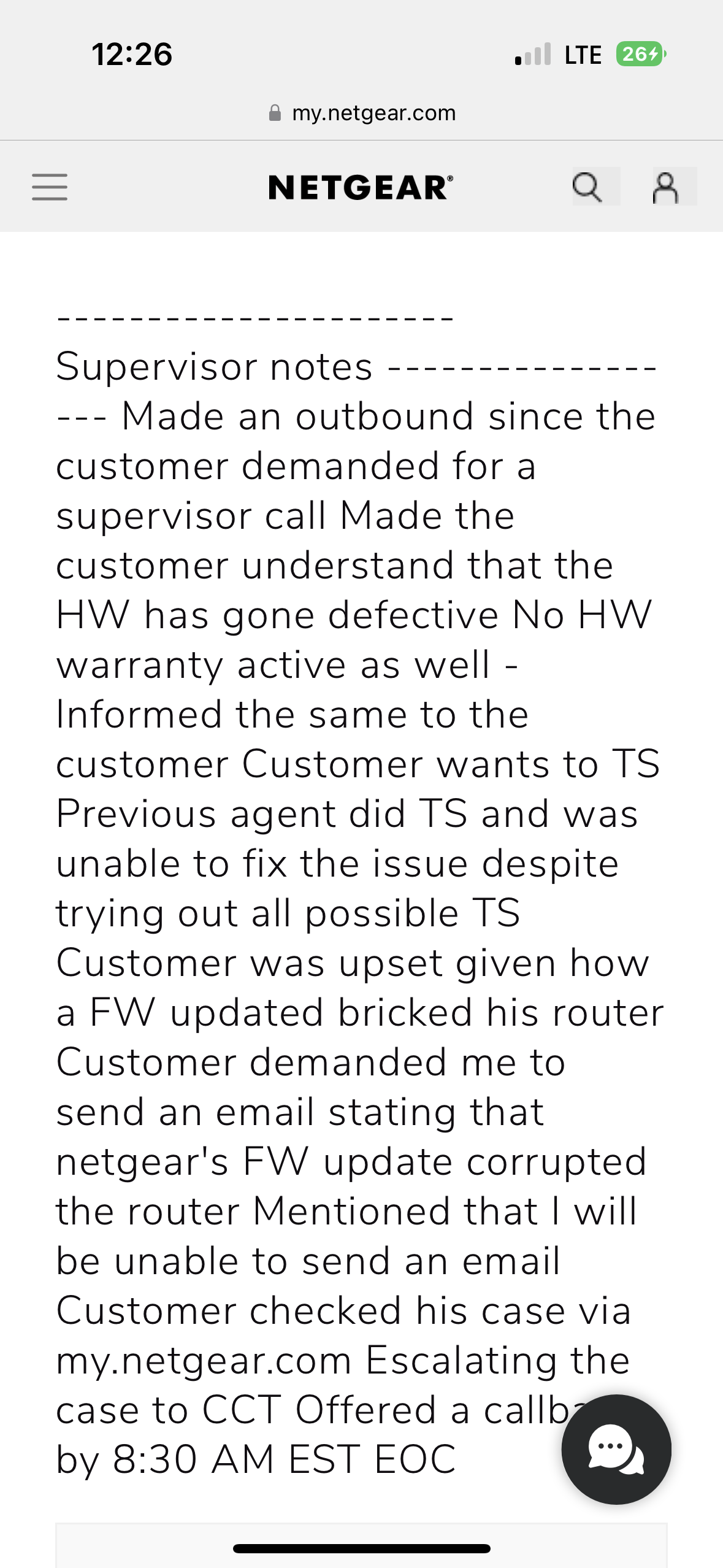 NETGEAR Nighthawk CAX30S Modem/Router Bricked by 02/21 Firmware Update ...