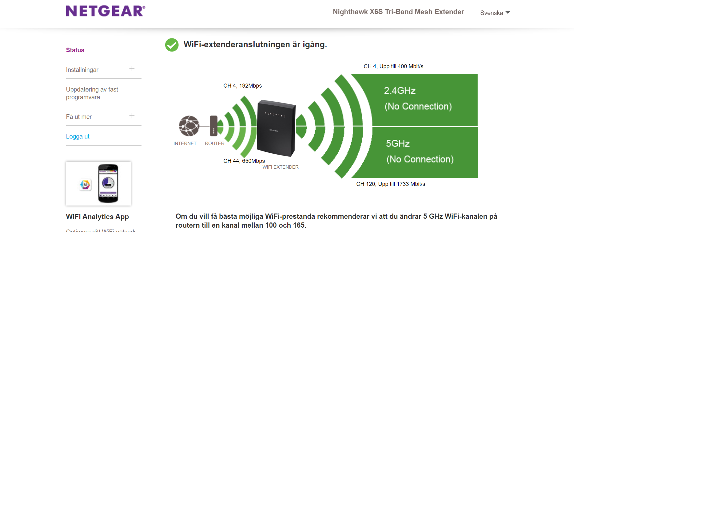 How to set up Nightawk EX8000 extender | NETGEAR Communities