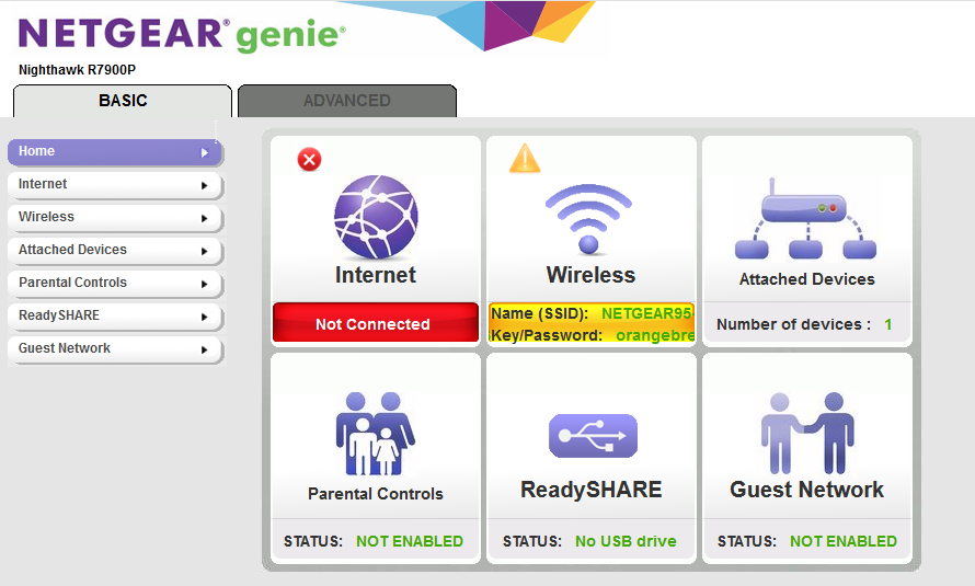 Nighthawk R7900P X6S no wifi | NETGEAR Communities