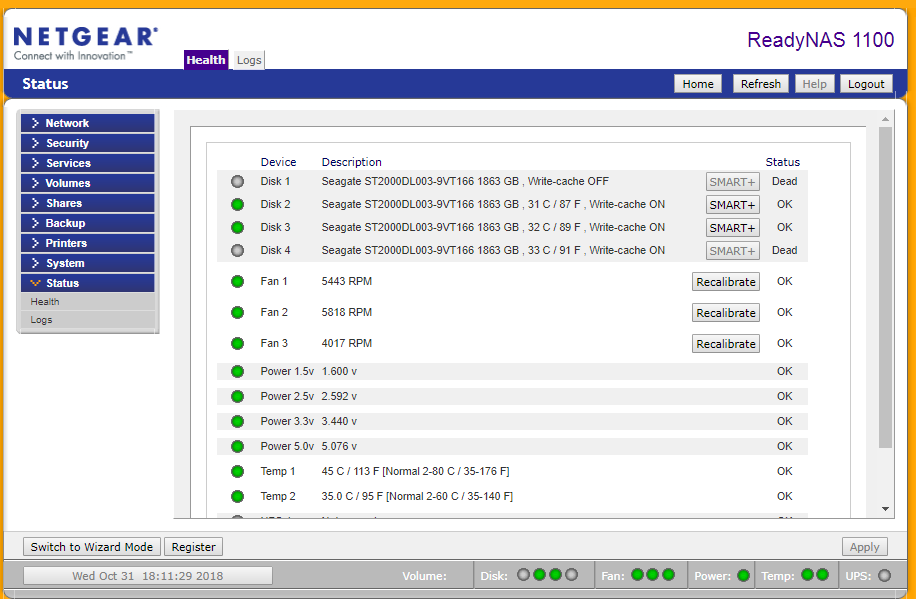 netgear readynas 1100 | NETGEAR Communities