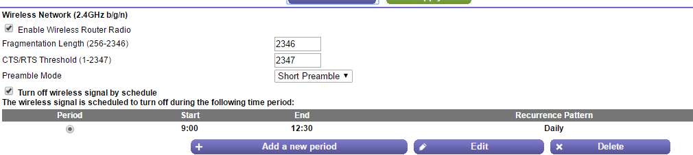 outo Turn off/on wireless signal by schedule not working in netgear ...