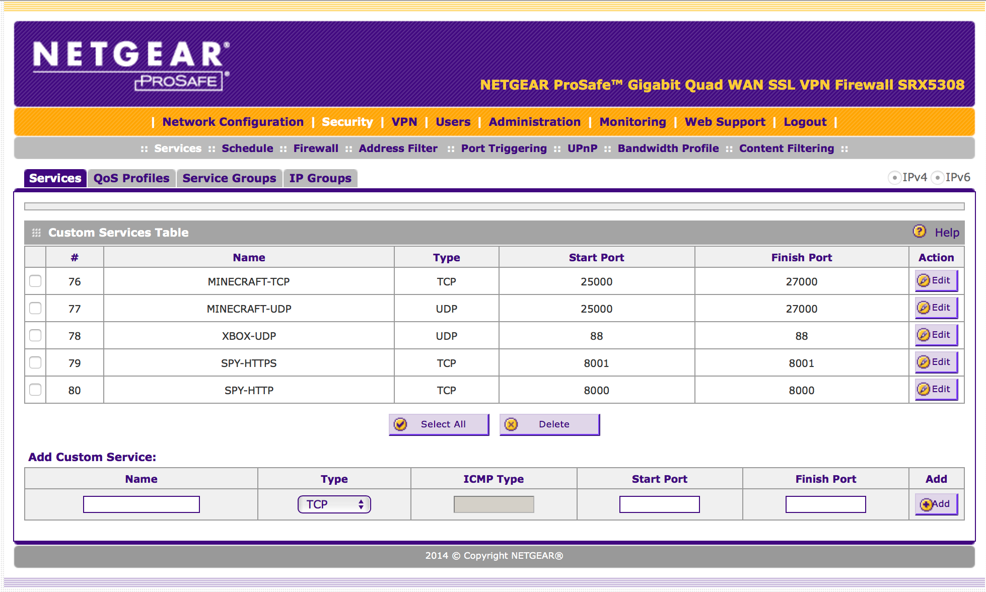 SRX5308 Wan access to webserver | NETGEAR Communities