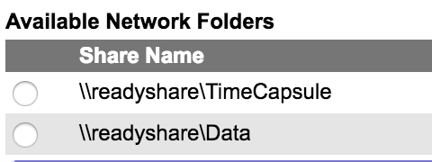 Removing single Network Folder share from ReadyCLOUD | NETGEAR Communities