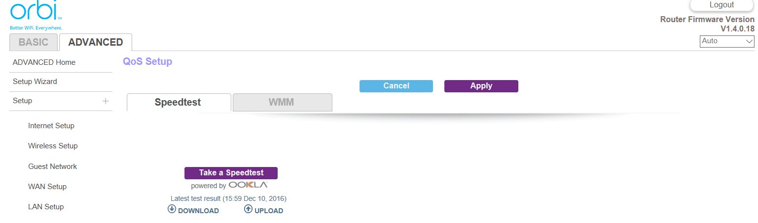Qos On Orbi Is It Enabled Or Disabled Netgear Communities