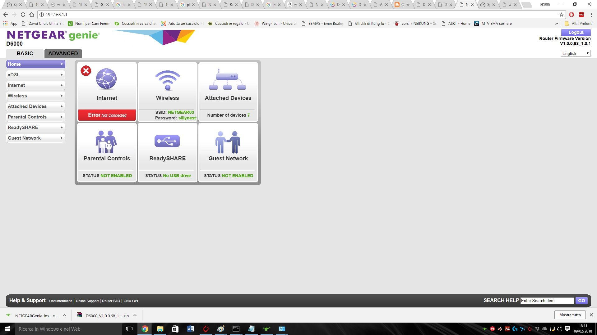 Problema nel configurare il Netgear D6000 | NETGEAR Communities