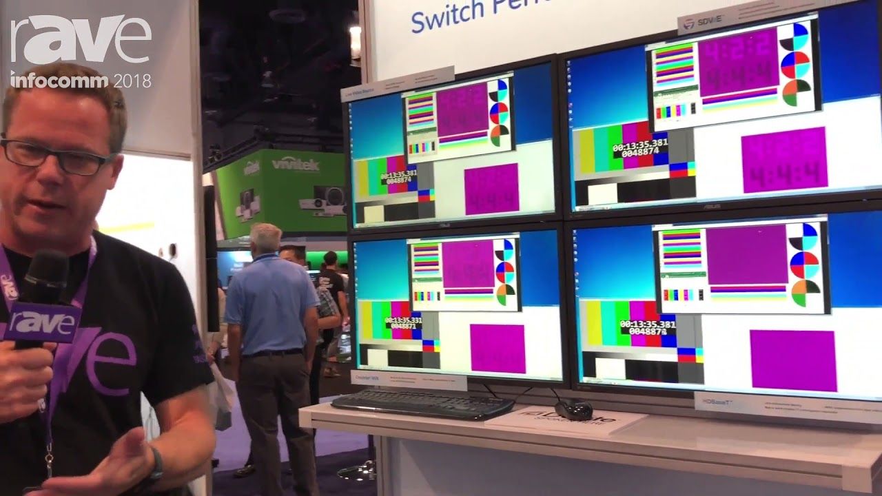 InfoComm 2018 - SDVoE Booth Tour Featuring NETGEAR M4300 AV-over-IP ...