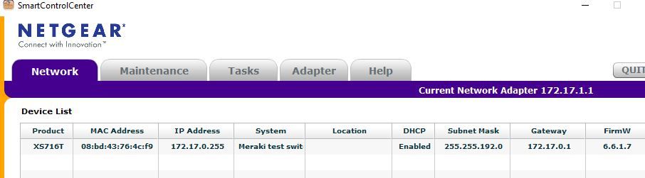 Upgrading firmware using smart control center | NETGEAR Communities