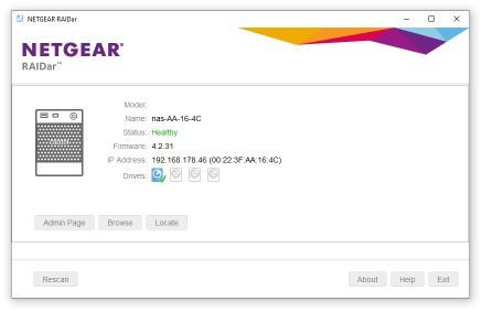 ReadyNAS Admin page blank - please help! | NETGEAR Communities