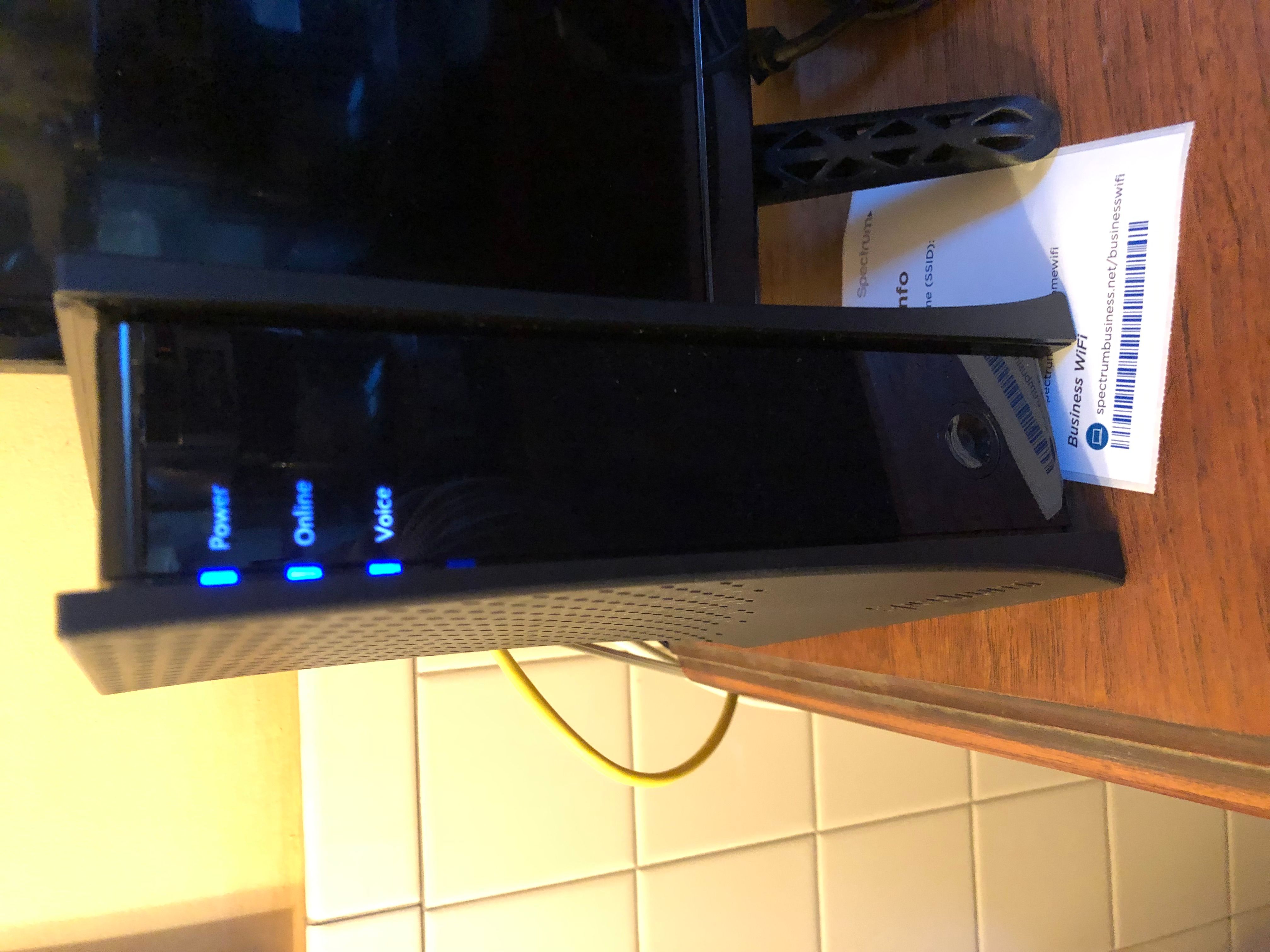 Orbi RBK44 and Spectrum cable modem | NETGEAR Communities