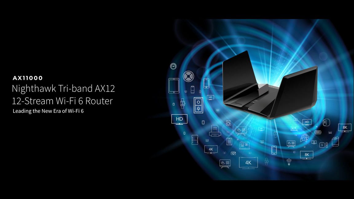 Introducing the Nighthawk Tri-Band AX12 12-Stream Wi-Fi 6 Router ...