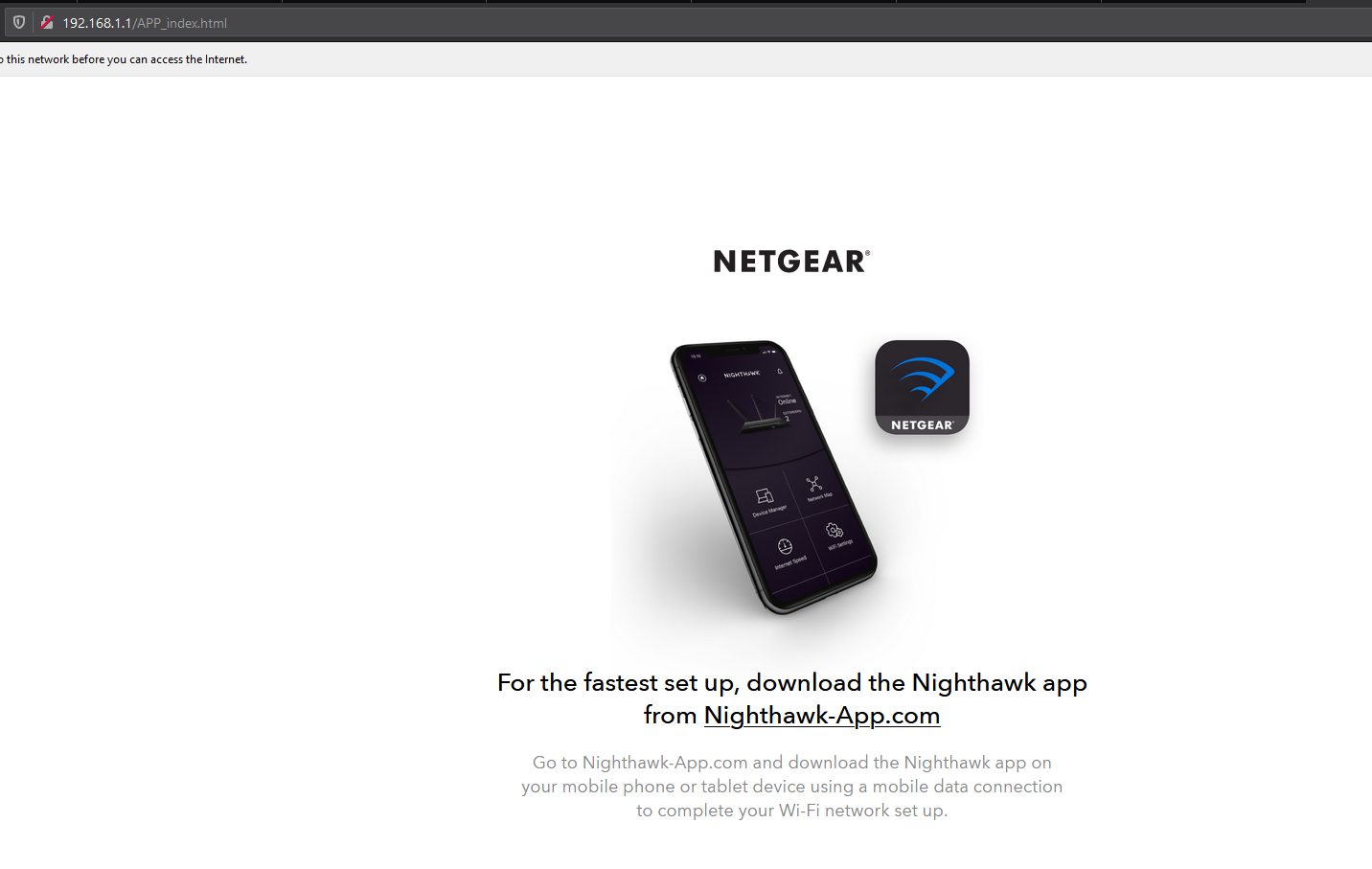 Feature Request - RAX120 - Bypass App Setup | NETGEAR Communities Feature Request - RAX120 - Bypass App Setup | NETGEAR Communities