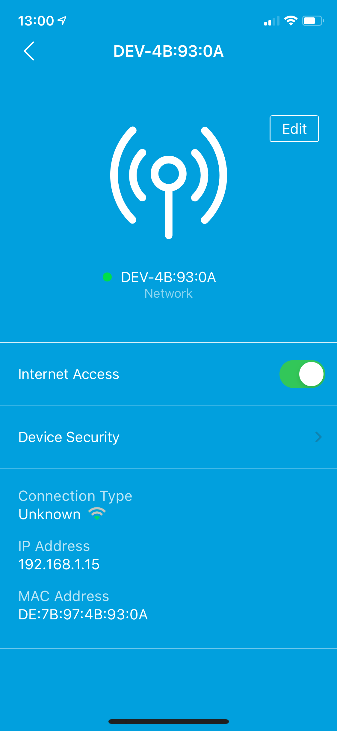 Unknown device connected with unknown connection type? Nefarious or ...