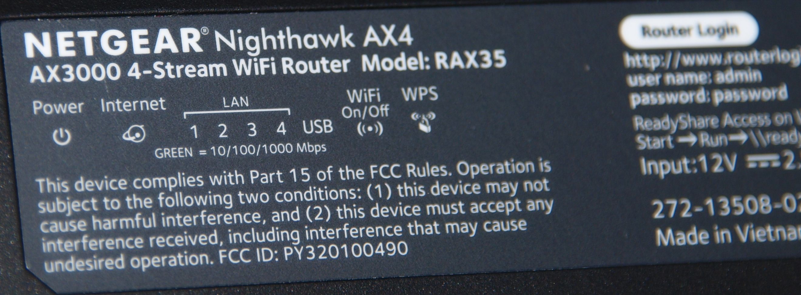 RAX35V2 Walmart special | NETGEAR Communities