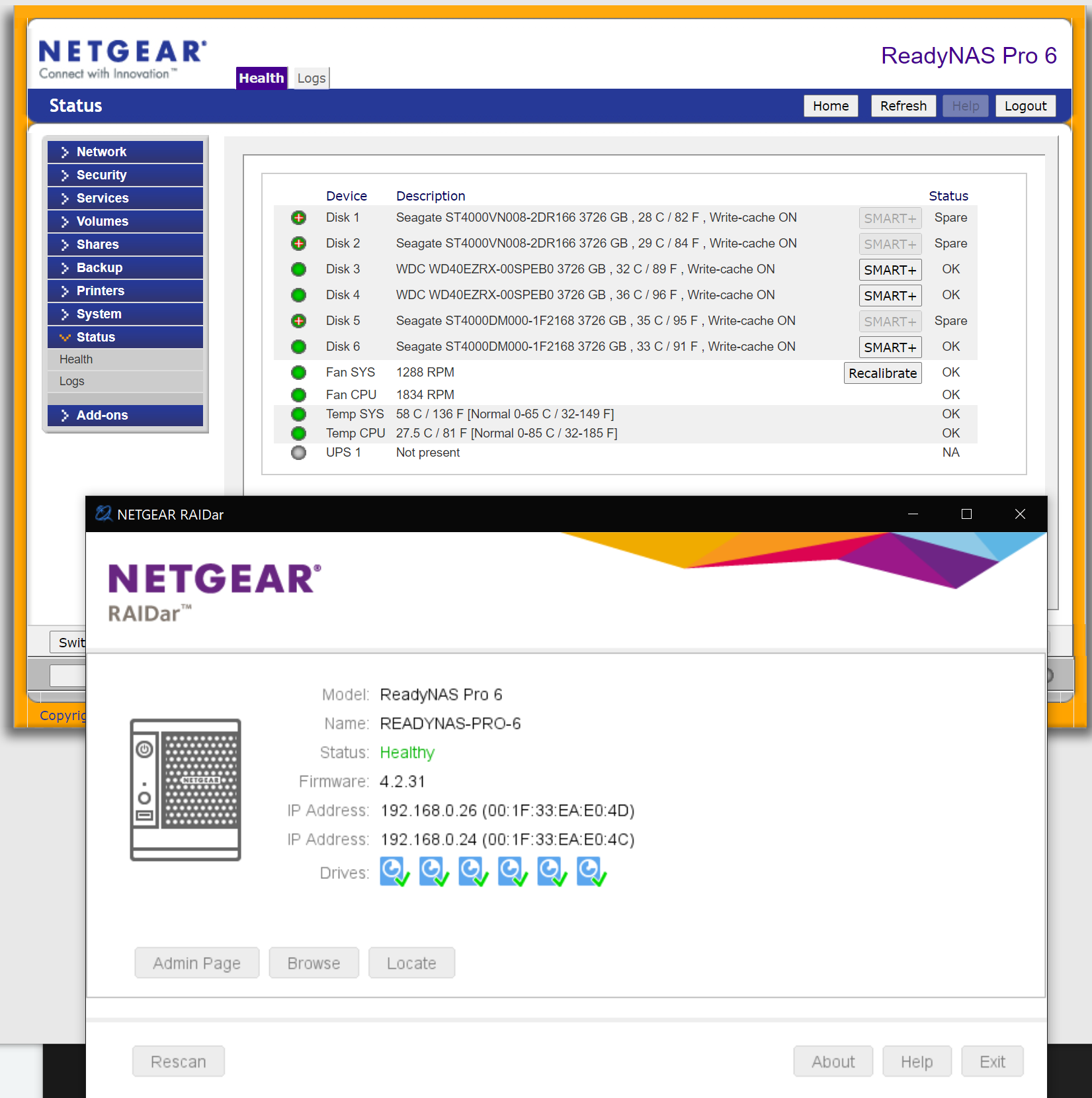 Readynas Pro 6 Replaced Failing Disks Not Rebuilding Netgear Communities