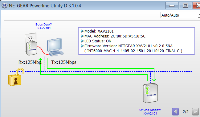 Powerline Utility - what do these numbers mean? | NETGEAR Communities