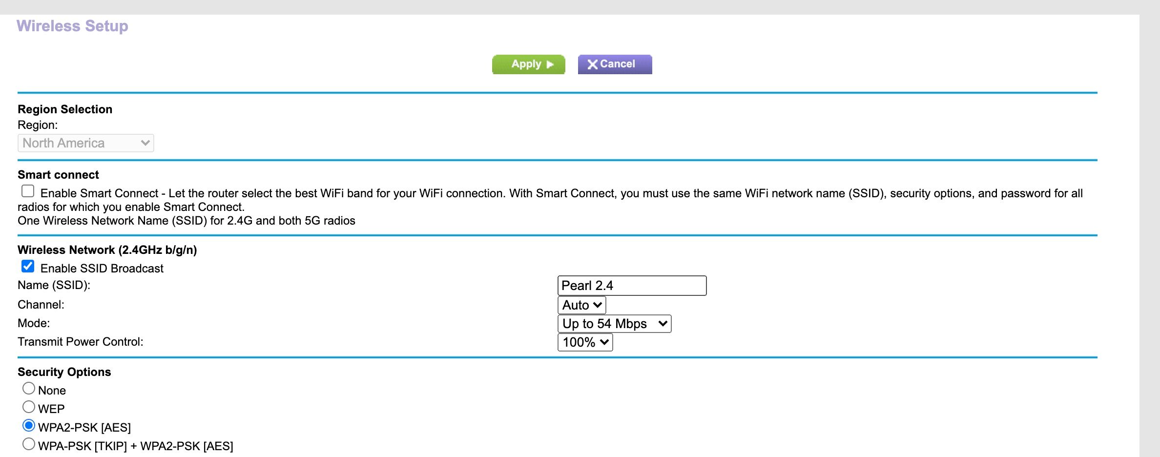 2.4 GHz not broadcasting on Nighthawk R7900P | NETGEAR Communities
