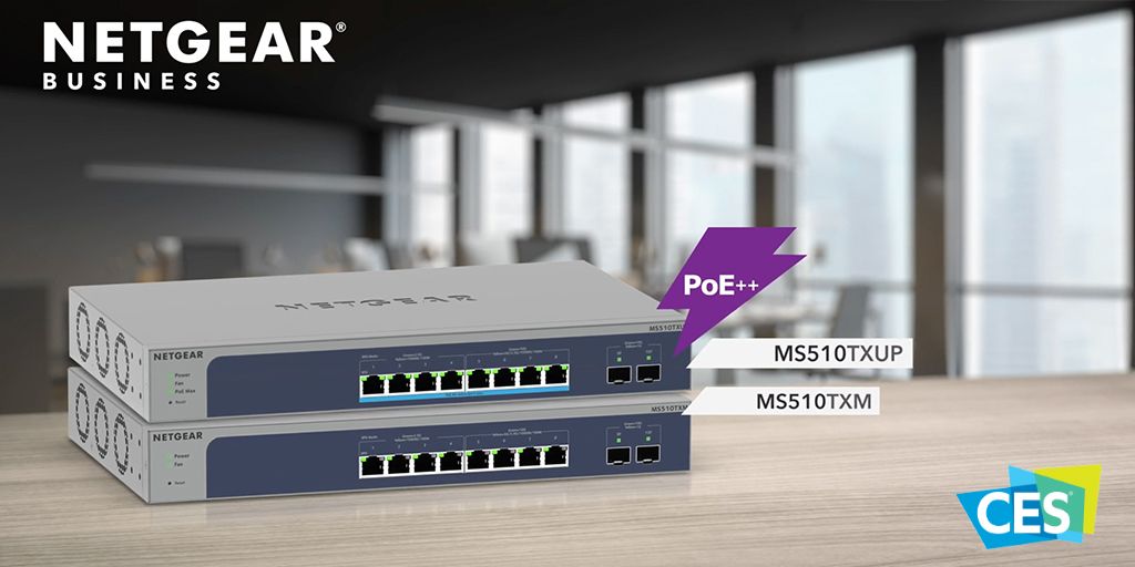 New 8-Port Multi-Gig Smart Switches MS510TXUP & MS510TXM # ...