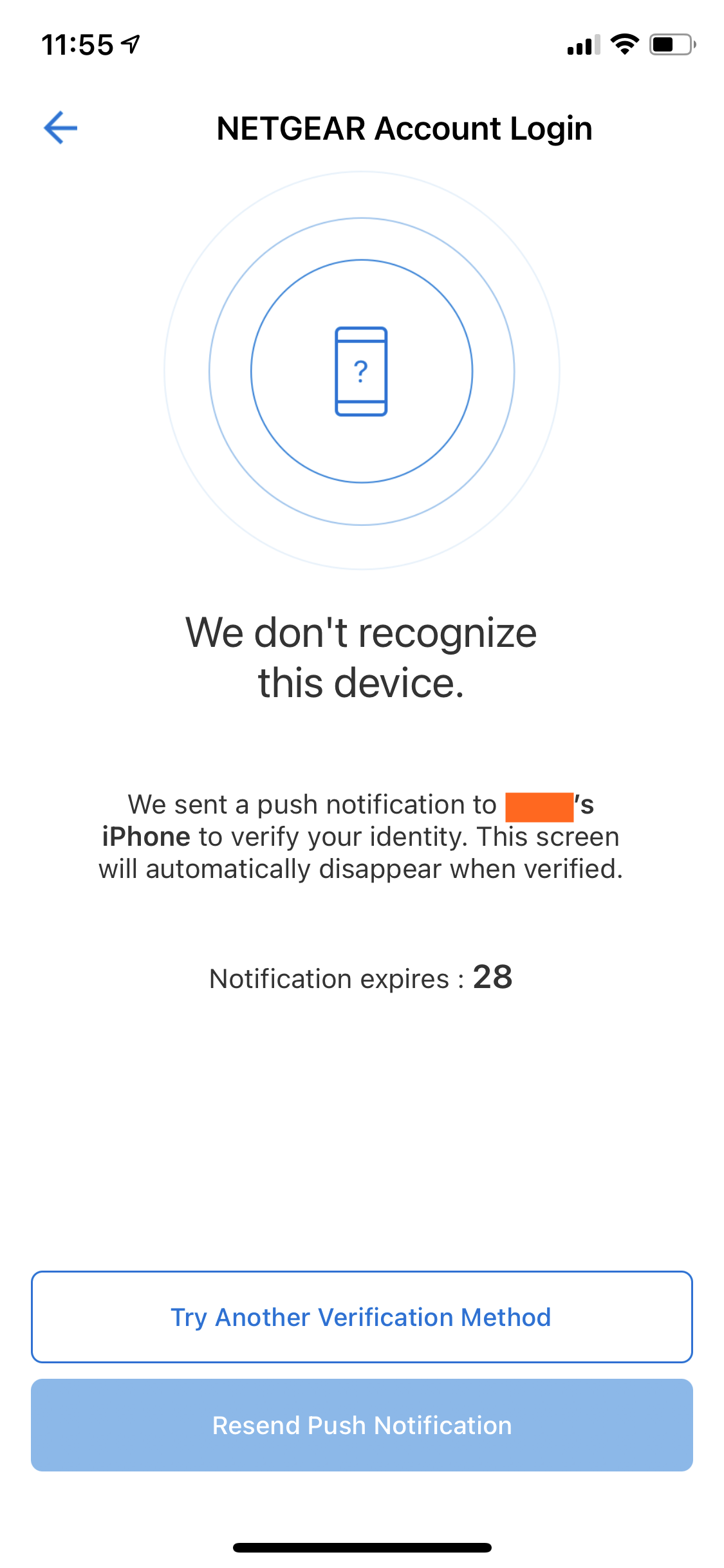 iPhone NetGear NightHawk App Login Problems | NETGEAR Communities