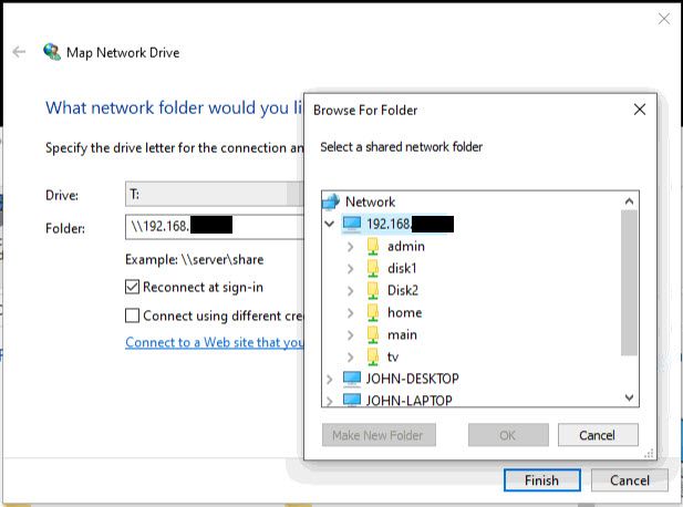 Map drive not showing up | NETGEAR Communities