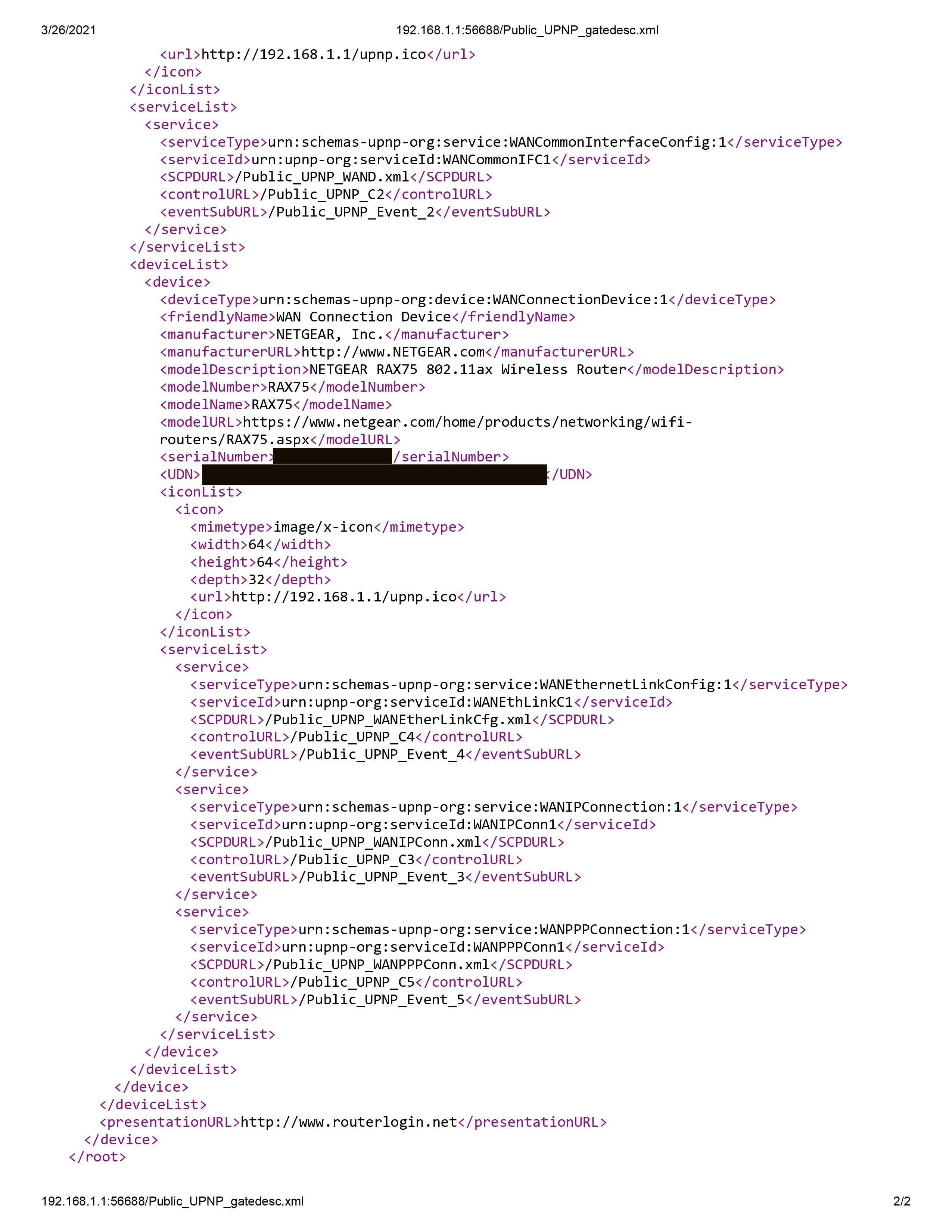 Newly purchased RAX75/DOS Attacks immediately upon connection as well ...