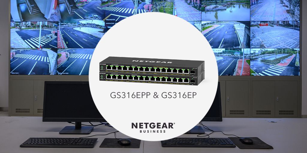 High-Powered 16-Port Fanless PoE+ Switches with Plus Management 300 ...