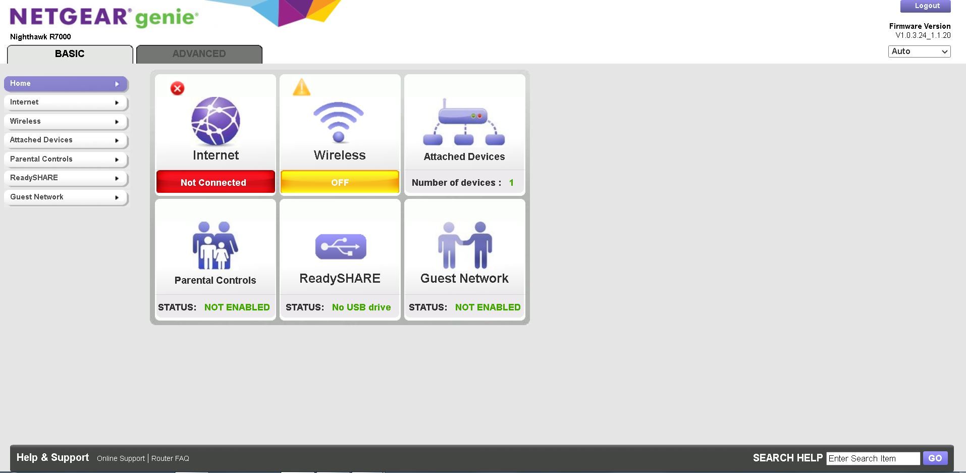 Flashed R8000 with R7000 firmware | NETGEAR Communities