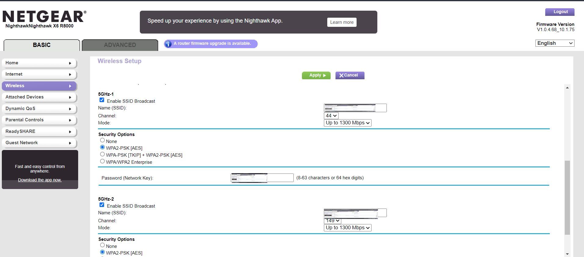 Nighthawk X6R8000 cannot figure out how to turn off wifi | NETGEAR Communities