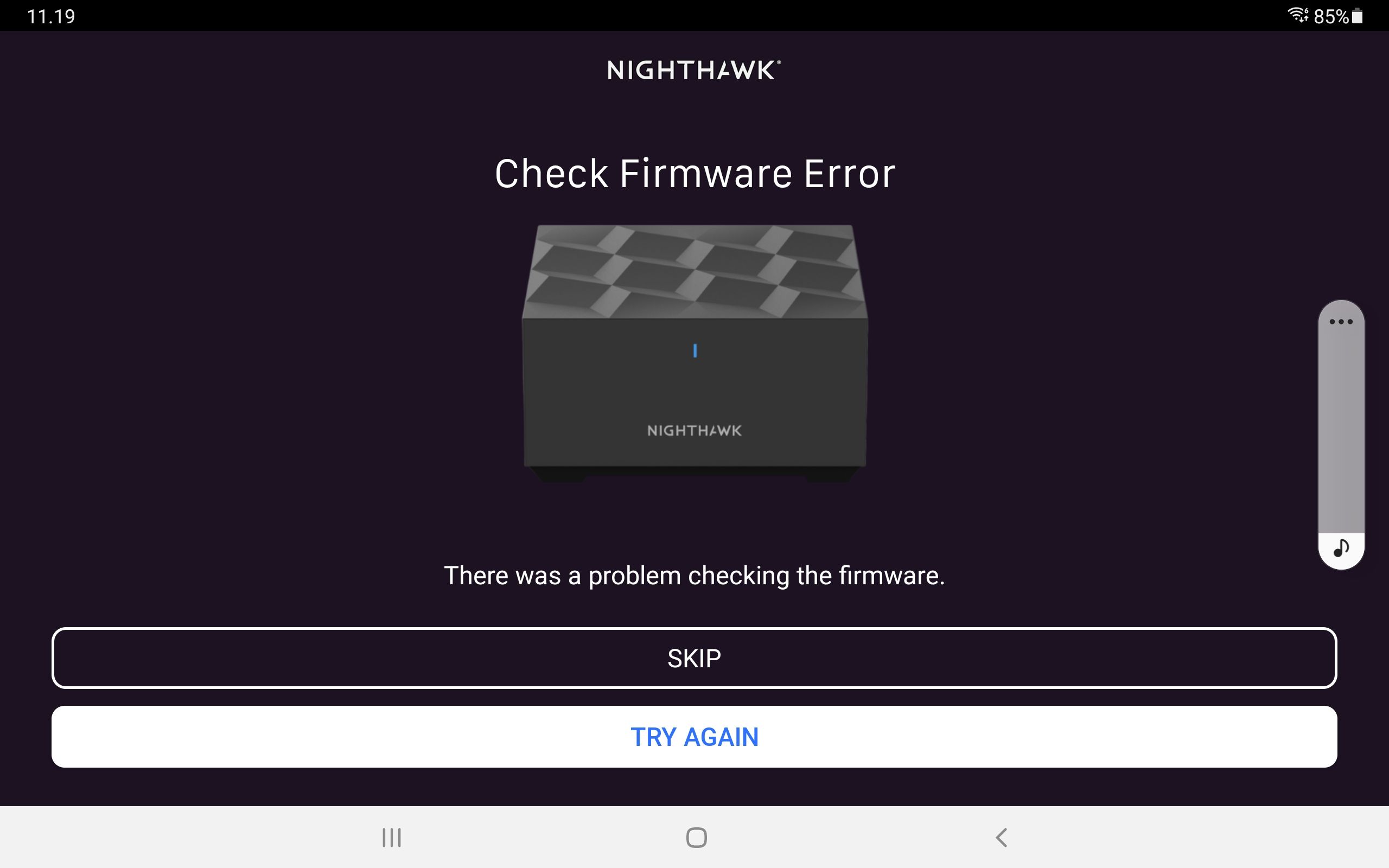 Why does firmwareupdate fail everytime?MK63 | NETGEAR Communities