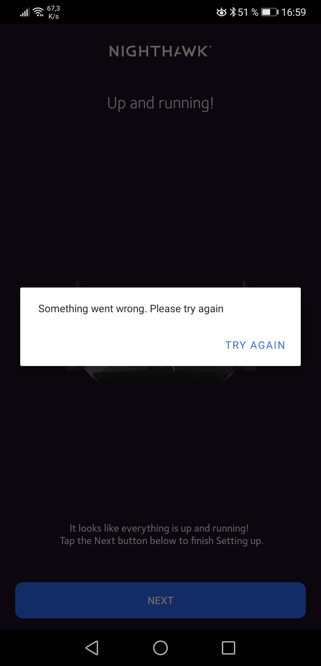 Nighthawk App Wifi Router Setup | NETGEAR Communities
