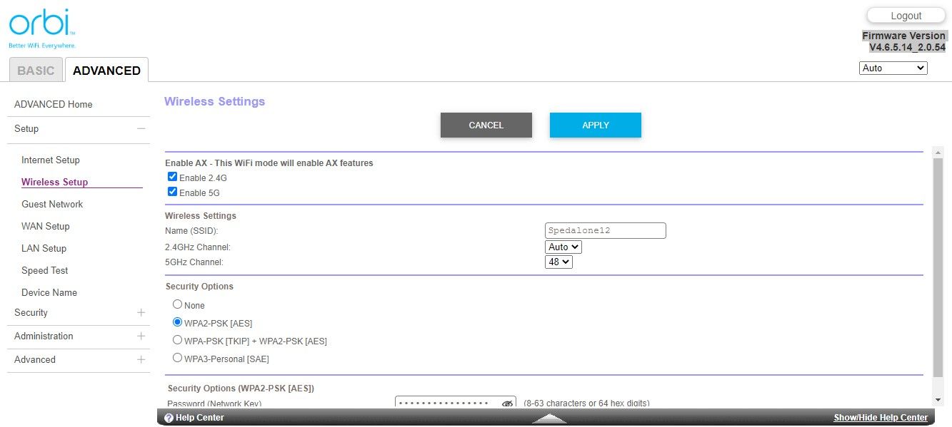 How to disable SSID broadcast on RBR750, Firmware Version V4.6.5.14_2.0 ...