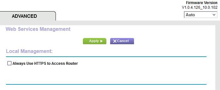 R6700v3 router admin page accessible from outside world | NETGEAR Communities