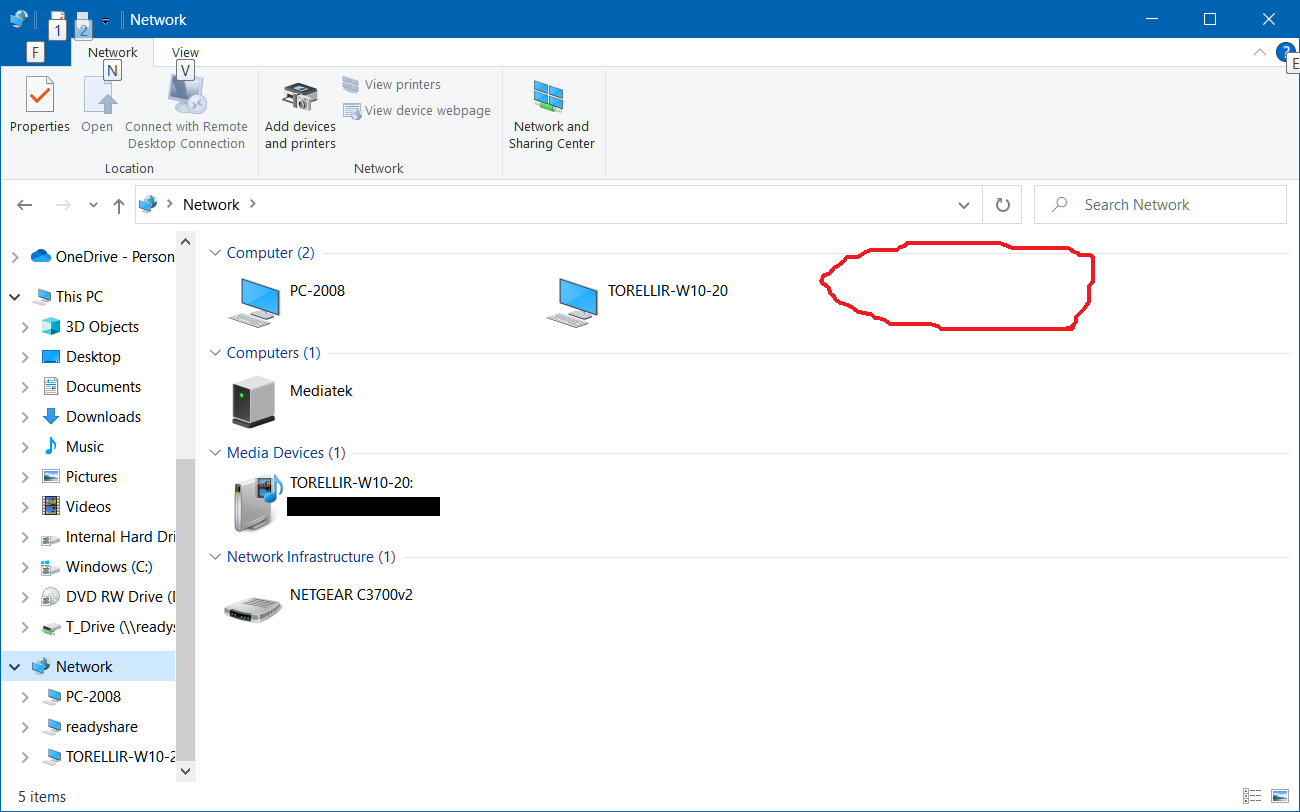 Readyshare Not In Network Folder (N600-C3700v2) | NETGEAR Communities
