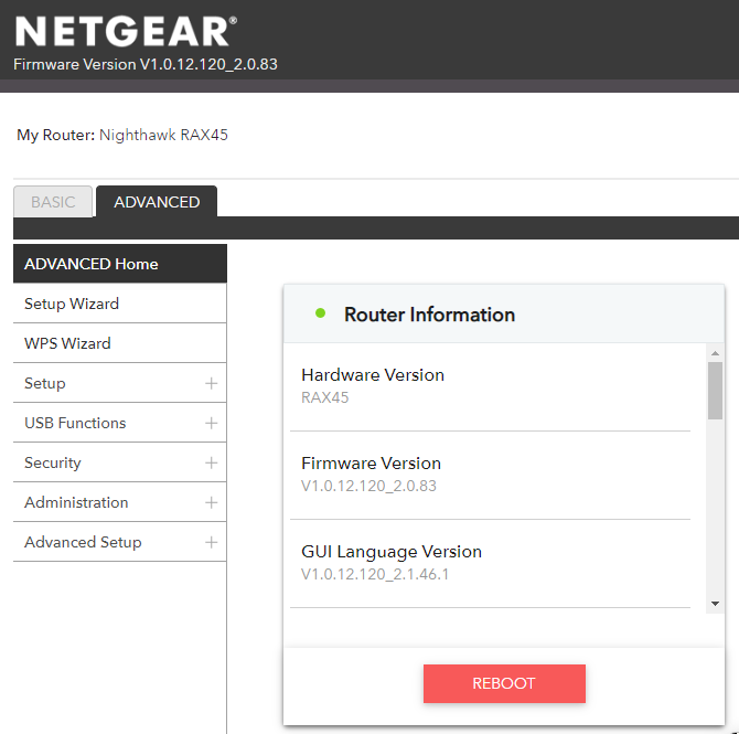VLAN/Bridge Settings Netgear Nighthawk RAX45 | NETGEAR Communities