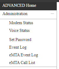 Missing port forwarding menu links CM2050V | NETGEAR Communities