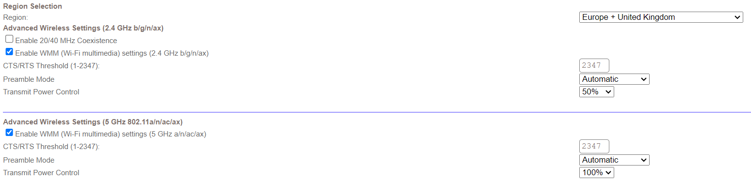 RBR / RBS750: devices preferably connect to 2.4 GHz network | NETGEAR Communities